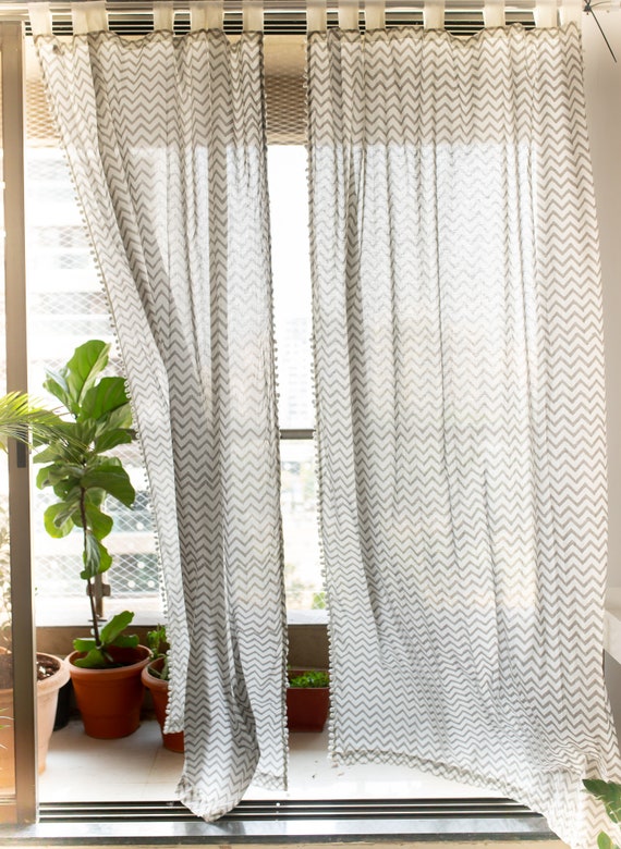 Semi sheer curtains store