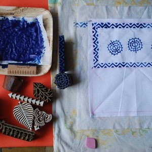 Blockprinting DIY Kit, Craft Kit, Starter DIY, Beginners to Advance ...