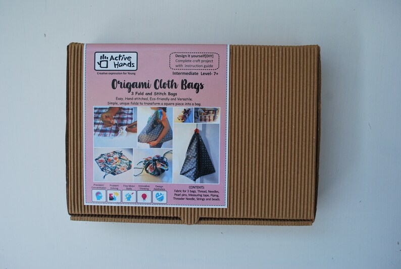 Origami Cloth Bags DIY Kit Craft Kit Starter DIY Beginners - Etsy