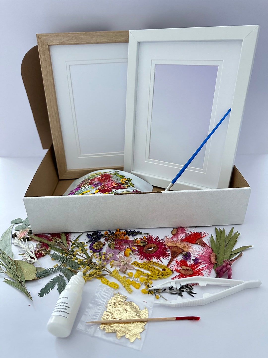 CRAFT KIT Make Your Own Native Australian Flowers Wall Art - Etsy
