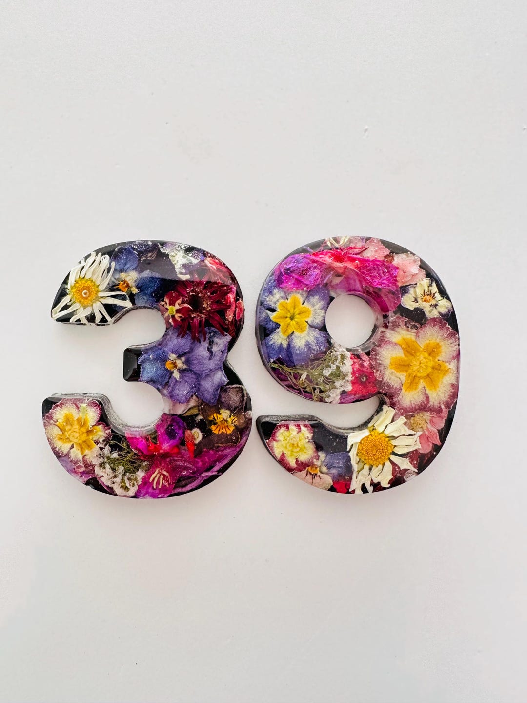 HOUSE NUMBER 5cm - FLOWERS From the Garden, Door Number, House Decor ...
