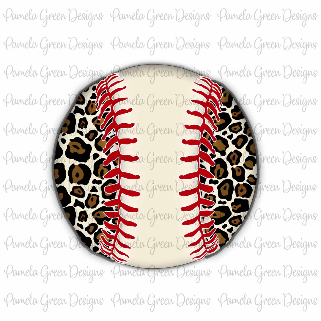 Baseball Leopard, Sublimation Design Download, Digital Design, PNG File ...