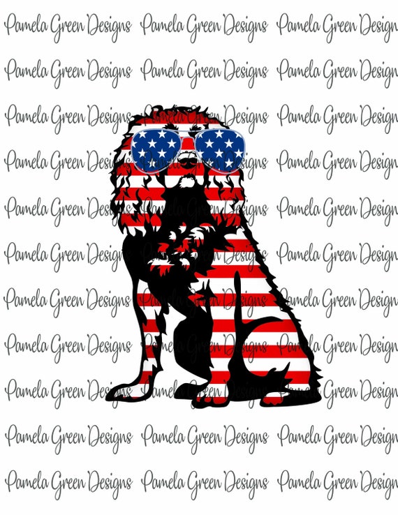 Patriotic Boykin Spaniel Dog Fourth of July 4th America Flag | Etsy