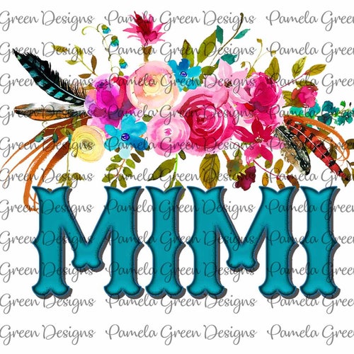 Mimi Sublimation Design Printable Png Digital Download - Etsy