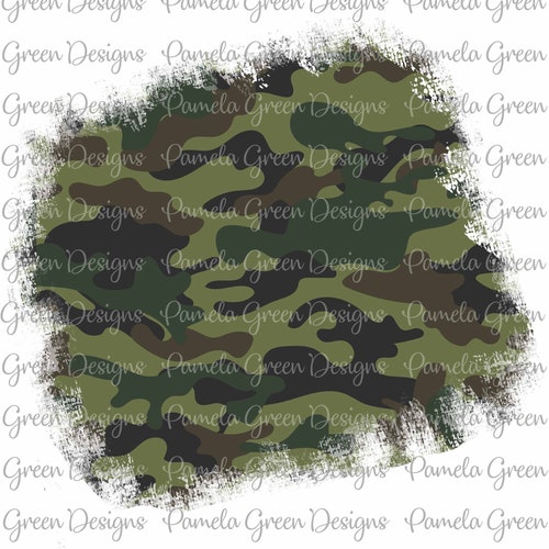 Camoflauge Background PNG Camo Frame Png Splash Blank - Etsy