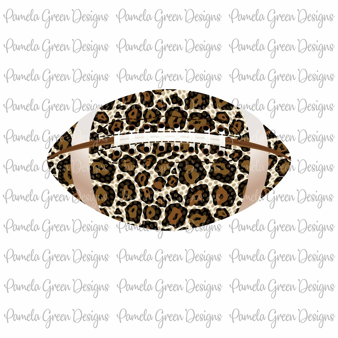Football Leopard Sublimation Design Download Graphic PNG Clipart ...