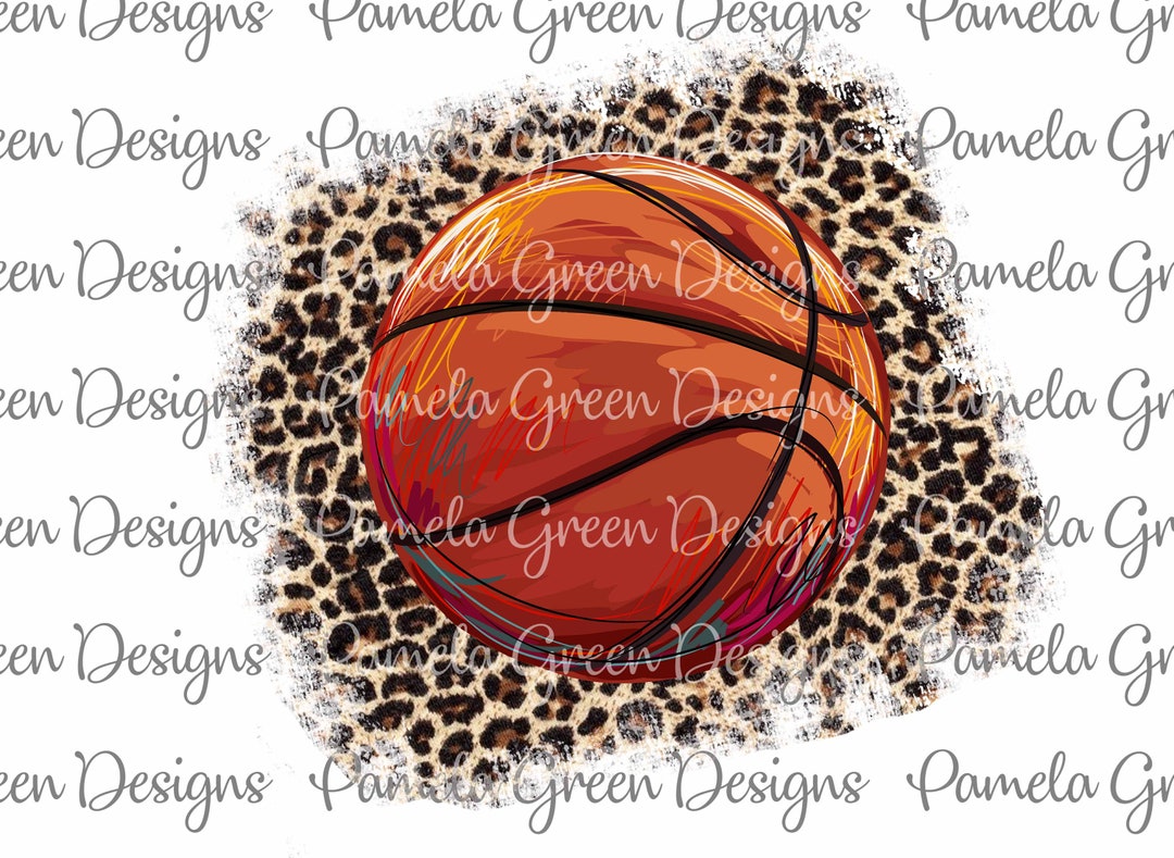 Basketball Leopard Basketball Sublimation Design Download Graphic ...