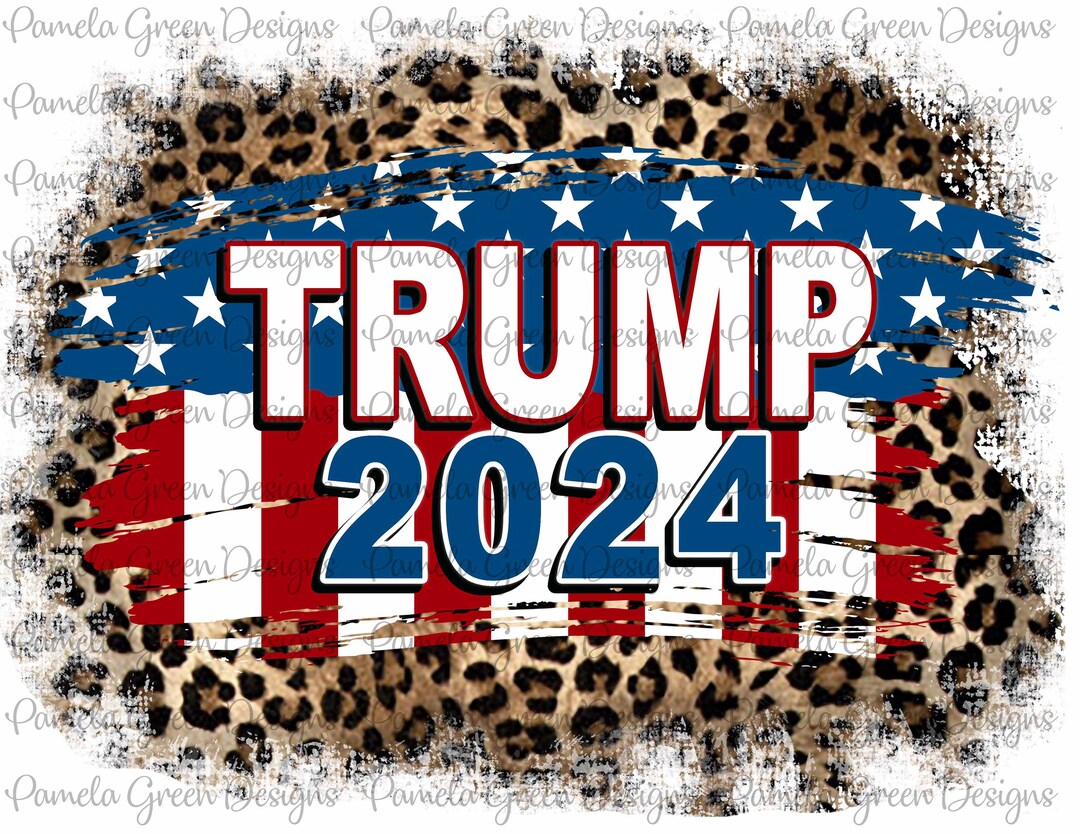 Trump 2024, PNG, Sublimation Design, Digital Download, Sublimation ...