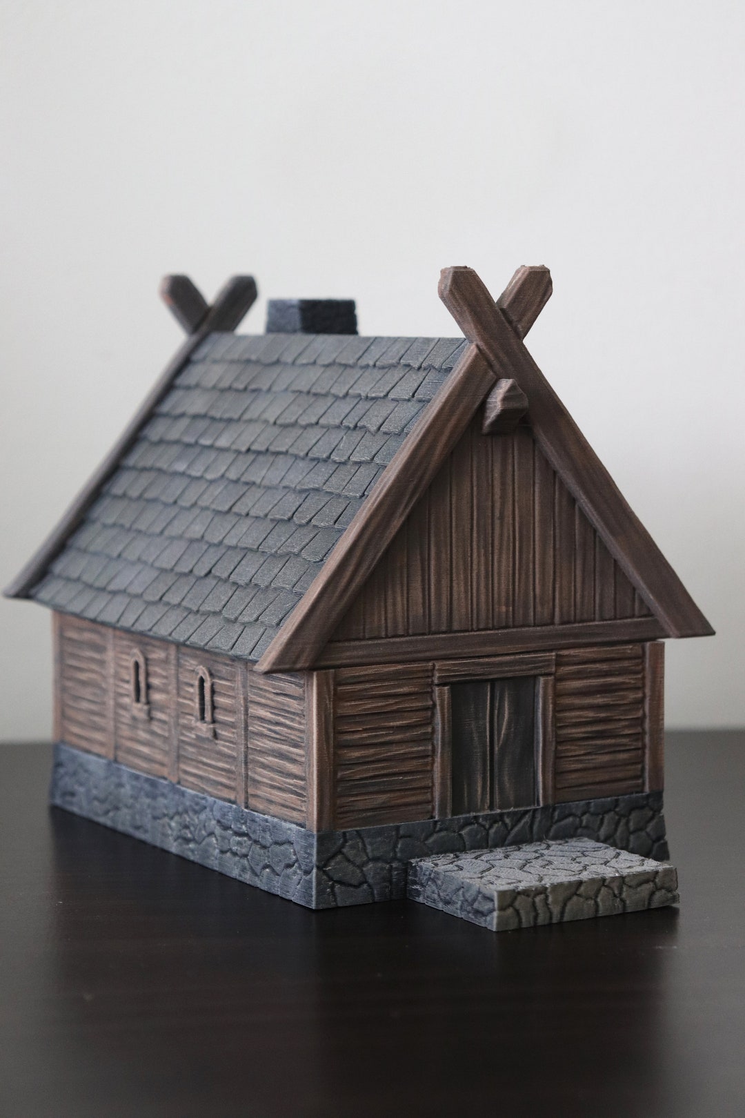 Medieval House Dnd, Fantasy - Fully Painted - Etsy