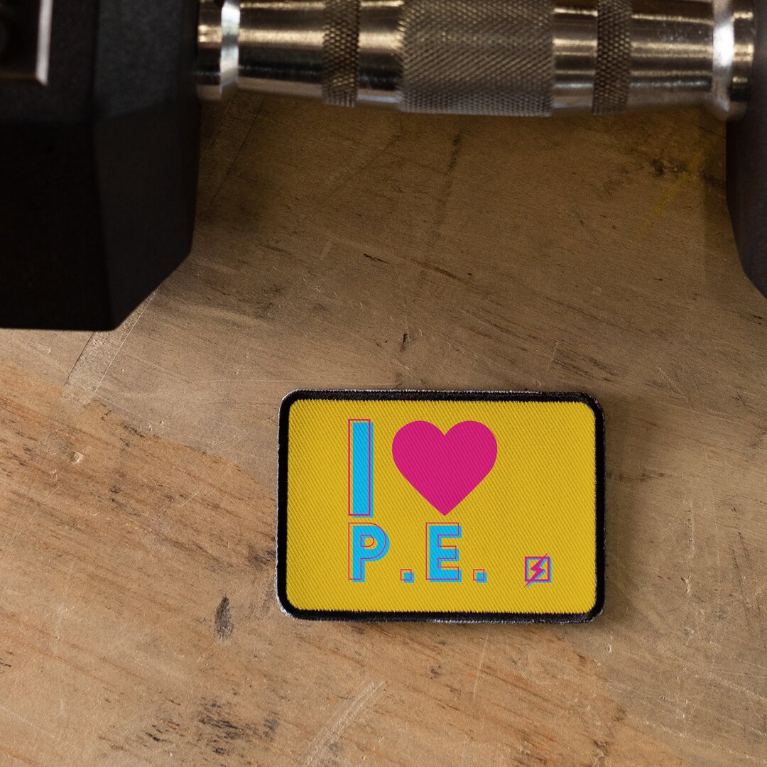 Funny Gift for Coach, P.E. Teacher, Fitness Fan - Morale Patch Badge ...