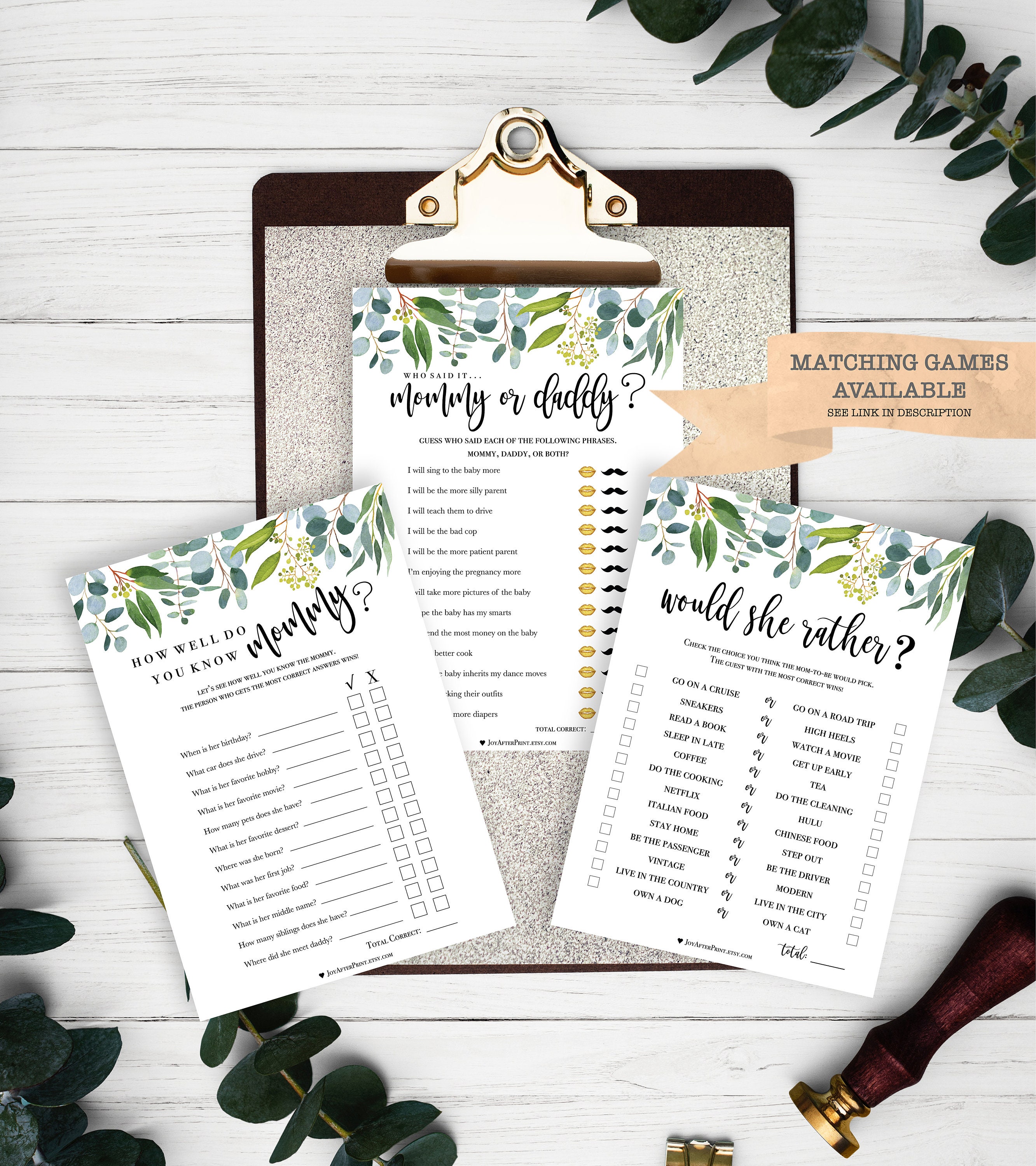 Greenery Advice Sign and Card Advice for New Parents Card - Etsy