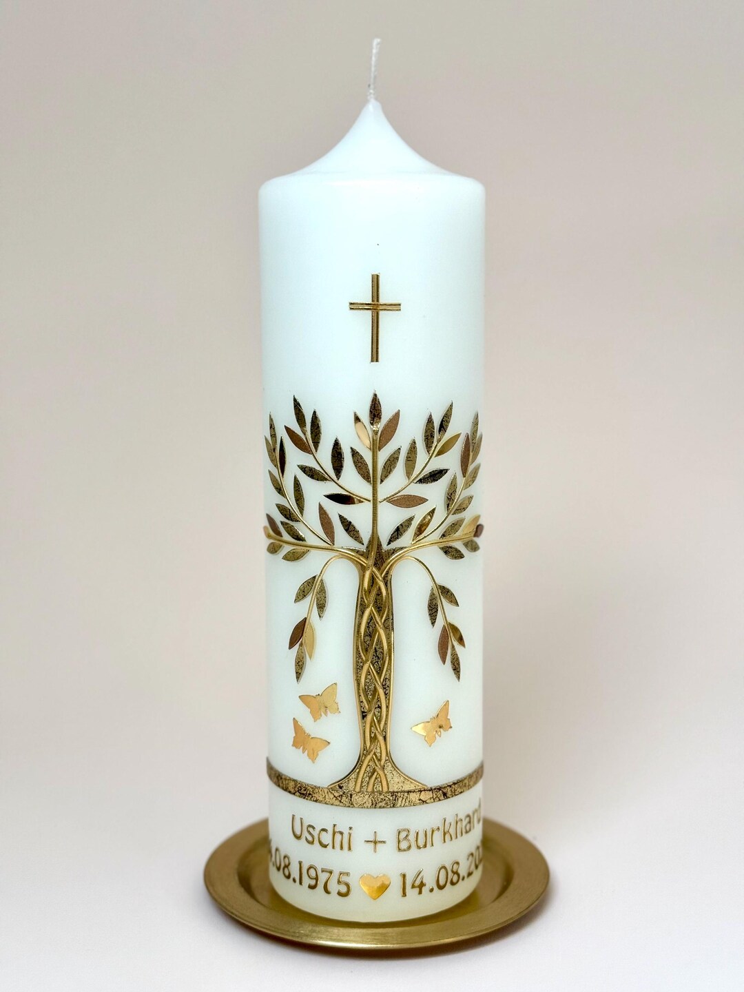Wedding Candle Tree of Life 250x70 Mm Original Design TKR185 - Etsy