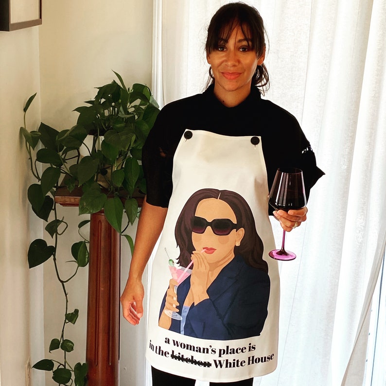 Kamala Harris Apron/ Feminist/ Madam President/im Speaking/ the First ...