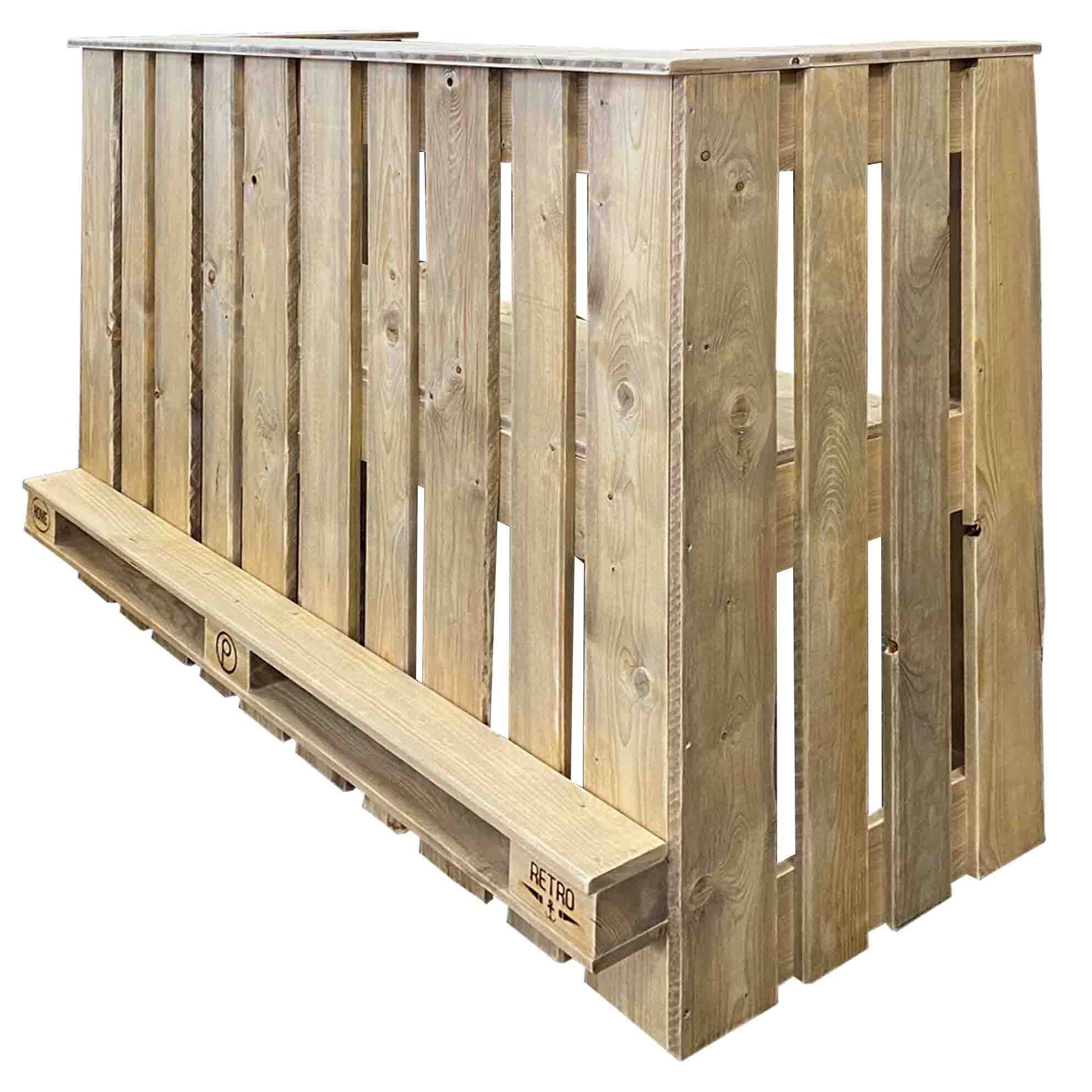 Pallet Furniture: Bar / Counter / Counter aloha - Etsy UK