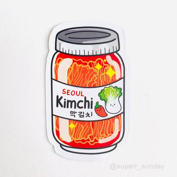 Kimchi Sticker - Etsy