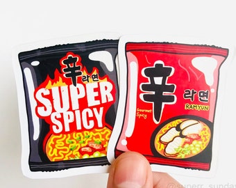 Shin Ramen Sticker - Etsy