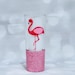 Flamingo Shot Glass, Glitter Shot Glass, Birthday Shot Glass - Etsy