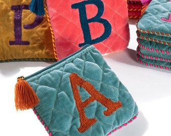 Embroidered Pouch - Etsy