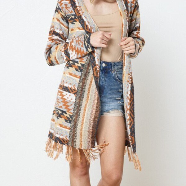 Aztec Cardigan - Etsy