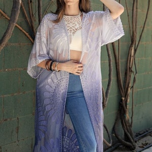 Ombre Lace Duster 5 Colors - Etsy