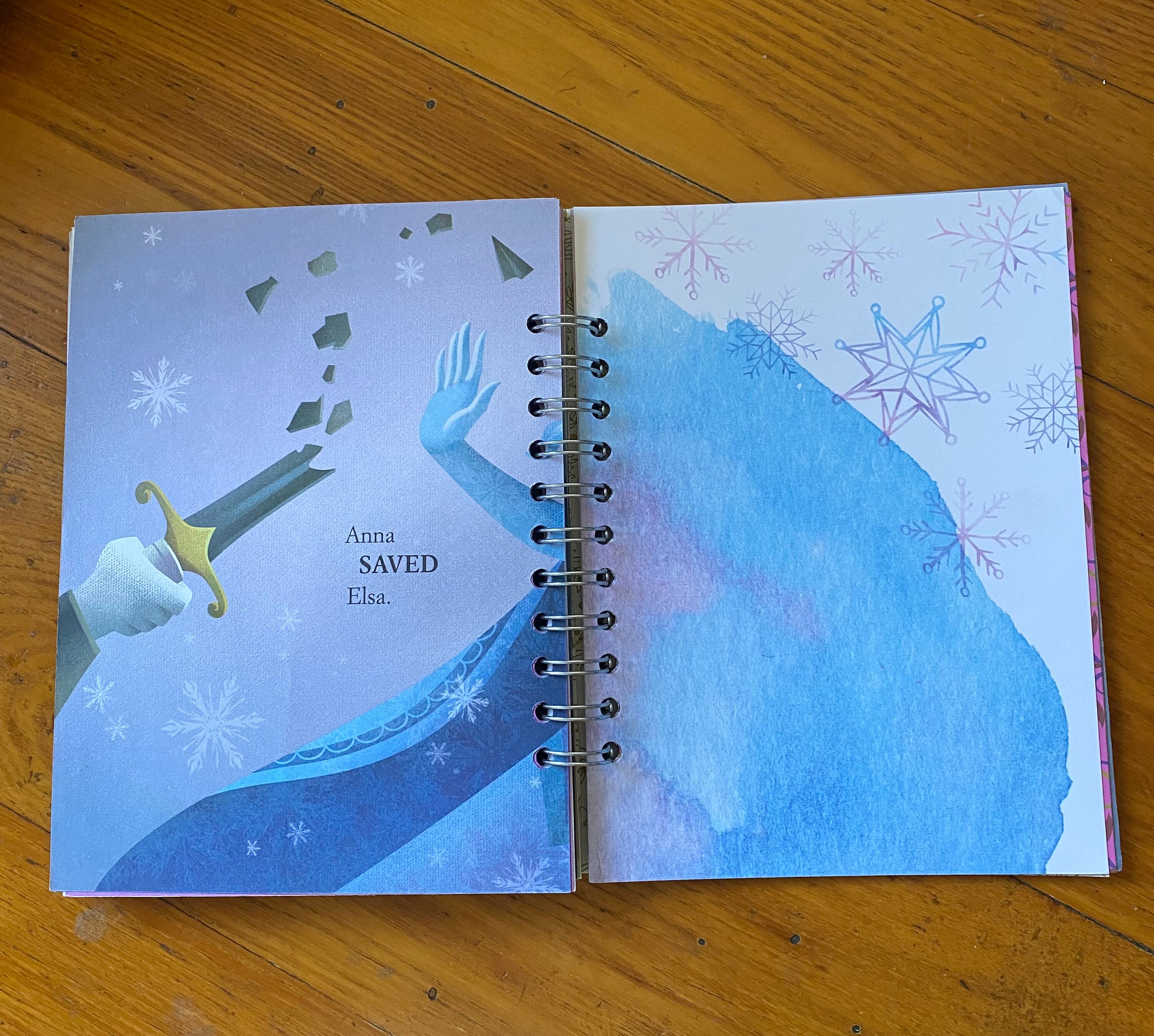 Little Golden Book Frozen Journal - Etsy