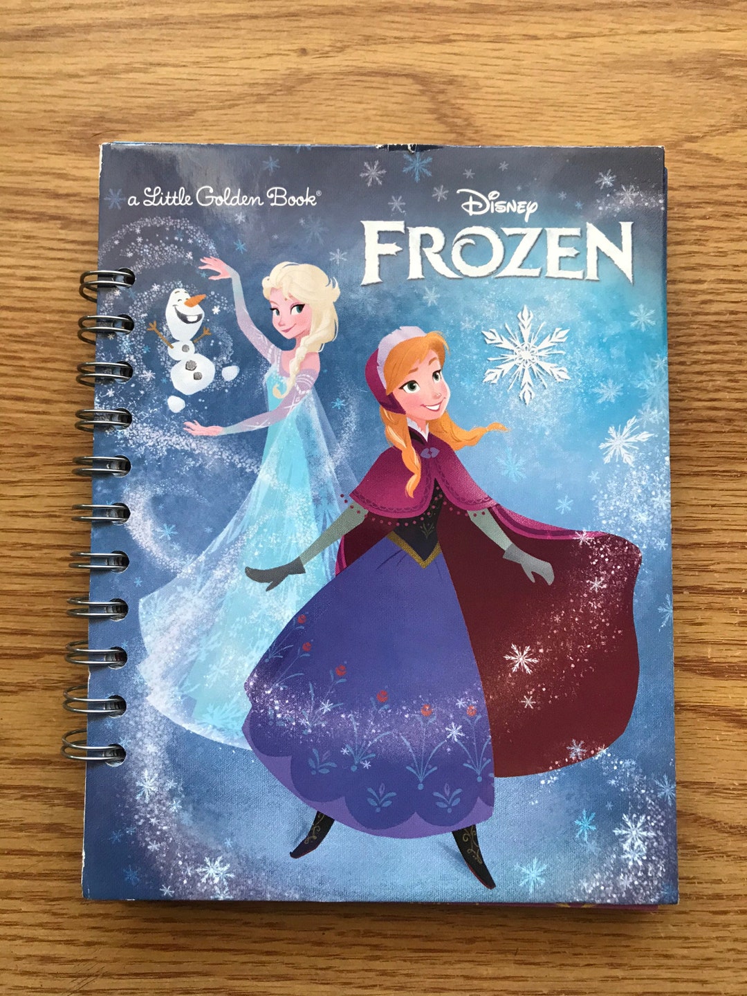 Little Golden Book Frozen Journal - Etsy