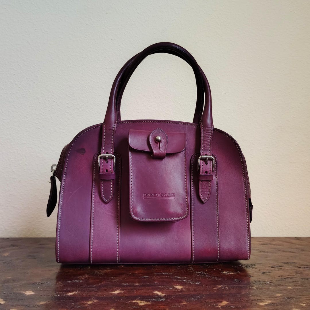 Purple Dooney & Bourke Alto Collection Small Double Handle Pocket ...