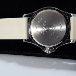 Studio Quartz Watch Working Silicon Bracelet Band Excellent Condition ...