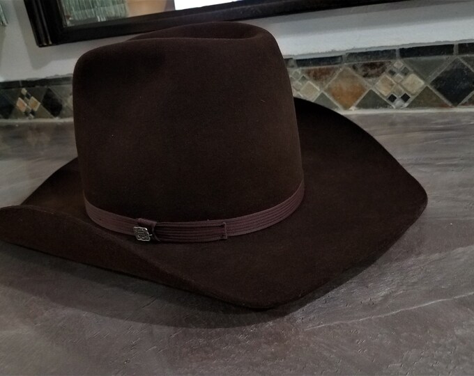 Cutter Bill Western World Hat Cowboy Resistol XXX Beaver Suede Brown ...
