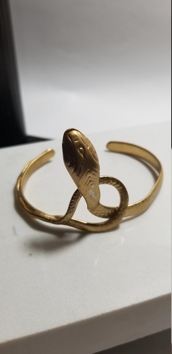 Cleopatra Serpent Snake Wiisdom design Bracelet Mediu… - Gem