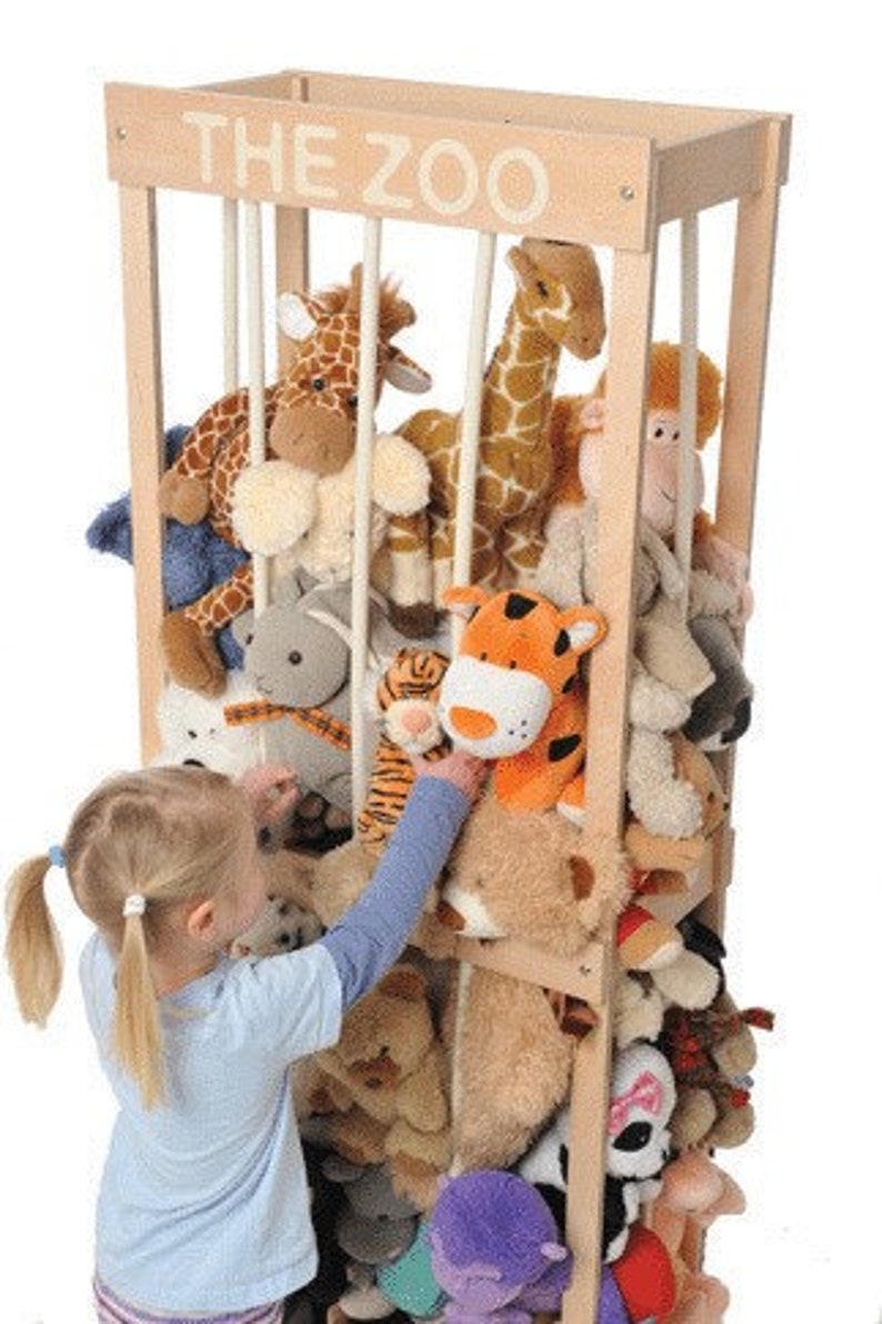 THE ZOO soft toy storage solution | Etsy