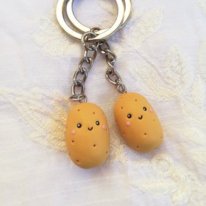 Potato Keychain - Best Friend Gift Patate - Boyfriend Girlfriend Gift ...
