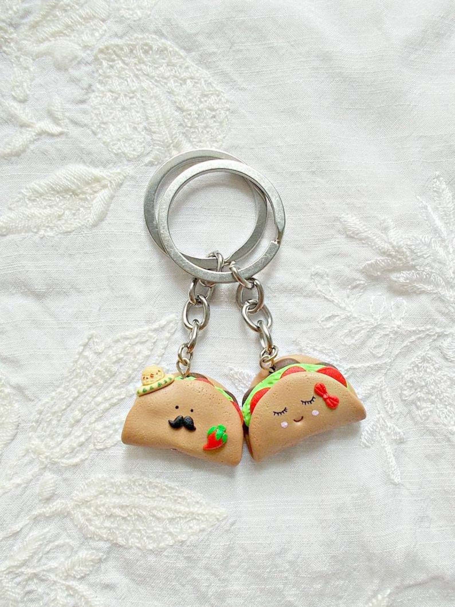 Taco Keychain Taco Twosday Keychain Easter Gift Taco - Etsy