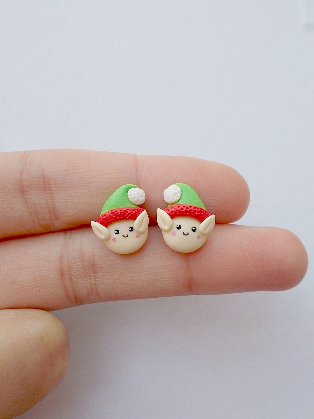 Elf Earrings - Elves Earrings - Christmas Earrings - Christmas Stocking ...