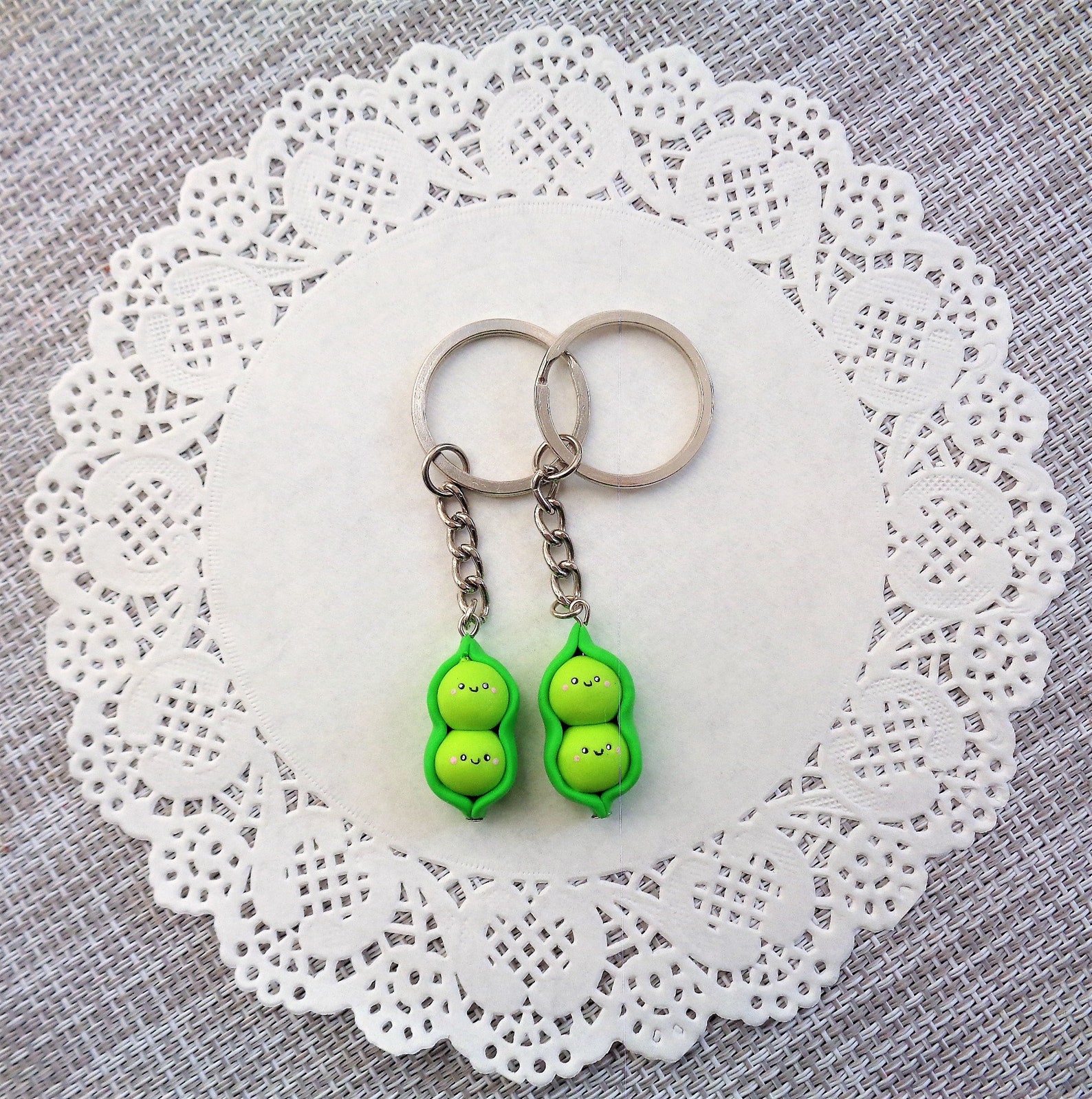Two Peas in a Pod Keychain- Best Friend Keychain - Mothers Day Gift ...