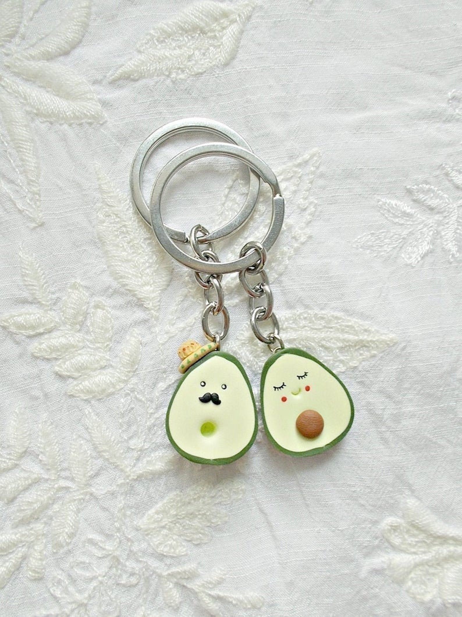 Avocado Keychain Avocado Best Friends Gift BFF Avocado Cute - Etsy