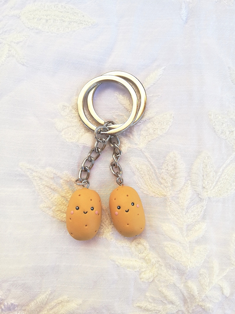 Potato Keychain - Best Friend Gift Patate - Boyfriend Girlfriend Gift ...