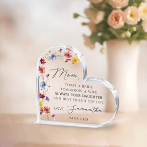 Mother of the Bride Gift, Personalized Gift for Mother of Bride, Mother ...