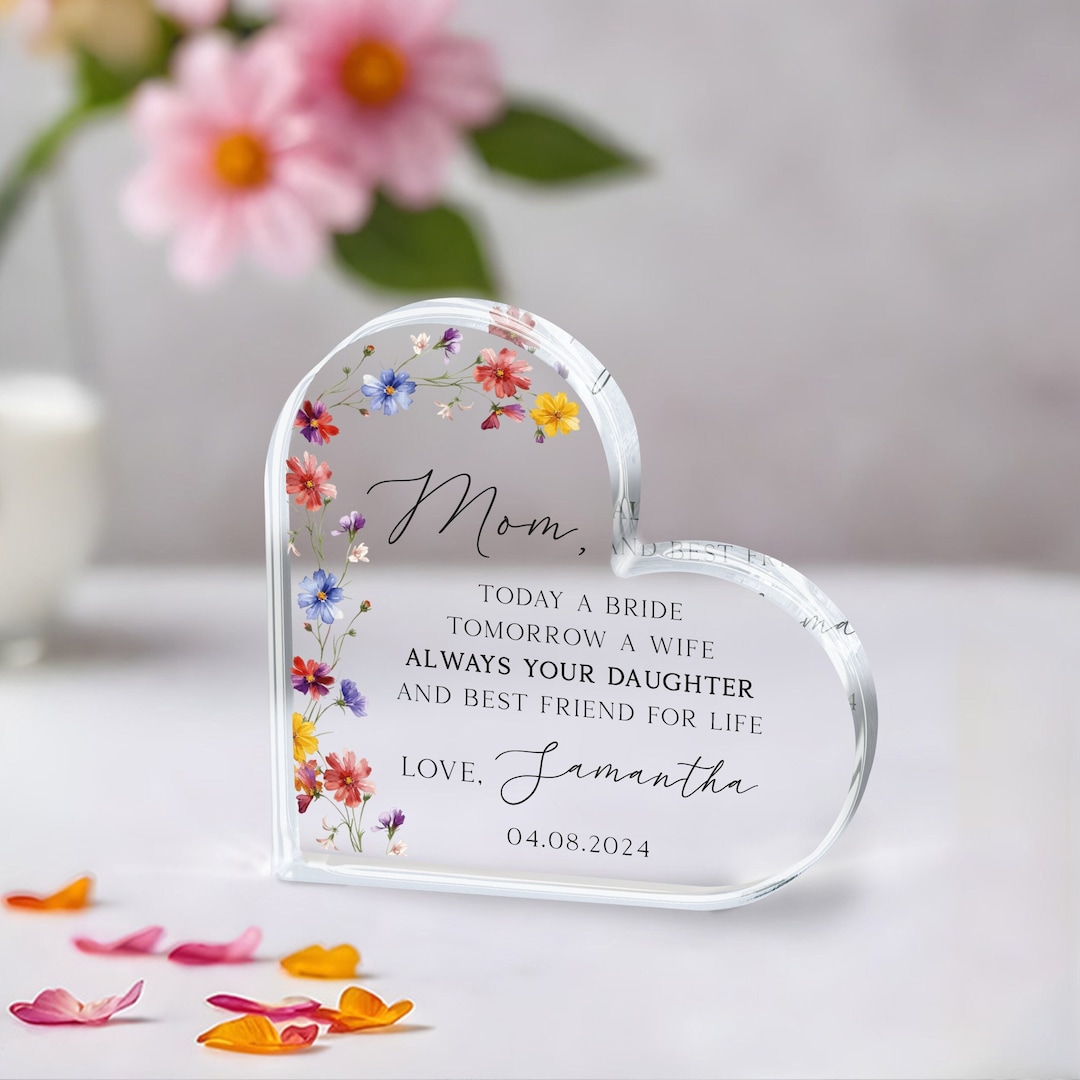Mother of the Bride Gift, Personalized Gift for Mother of Bride, Mother ...