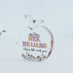 Teacher Desk Name Plate, Teacher Name Plate for Desk, Personalized Name ...