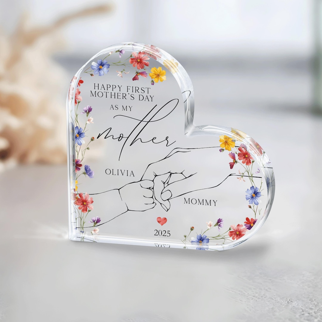 Personalized First Mother's Day Gift, 1st Mothers Day Gift, First ...
