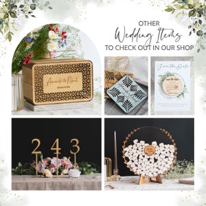 Wedding Card Box, Wedding Card Box With Slot, Wedding Box for Cards ...