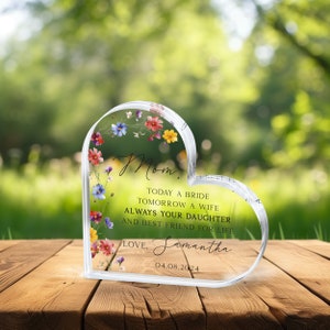 Mother of the Bride Gift, Personalized Gift for Mother of Bride, Mother ...