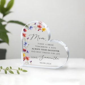 Mother of the Bride Gift, Personalized Gift for Mother of Bride, Mother ...