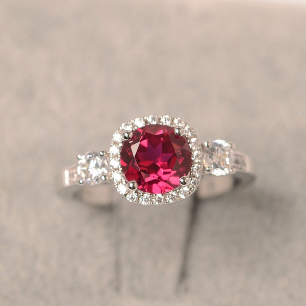 July Birthstone Ring - Etsy
