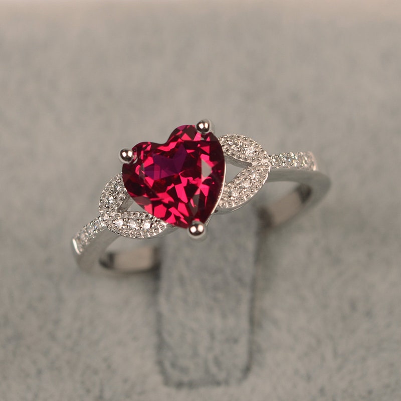 Red Ruby Ring - Etsy