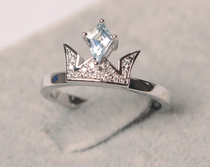 Freeform Emerald Ring Sterling Silver Multi Stone 5 Stone - Etsy