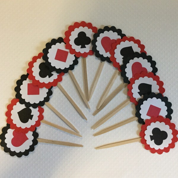 Playing Card Toppers - Etsy