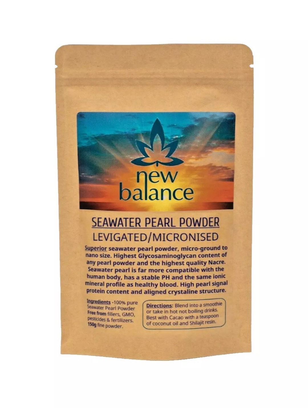 Pearl Powder 150g. Superior Seawater. Levigated/micronised to Nano Size ...