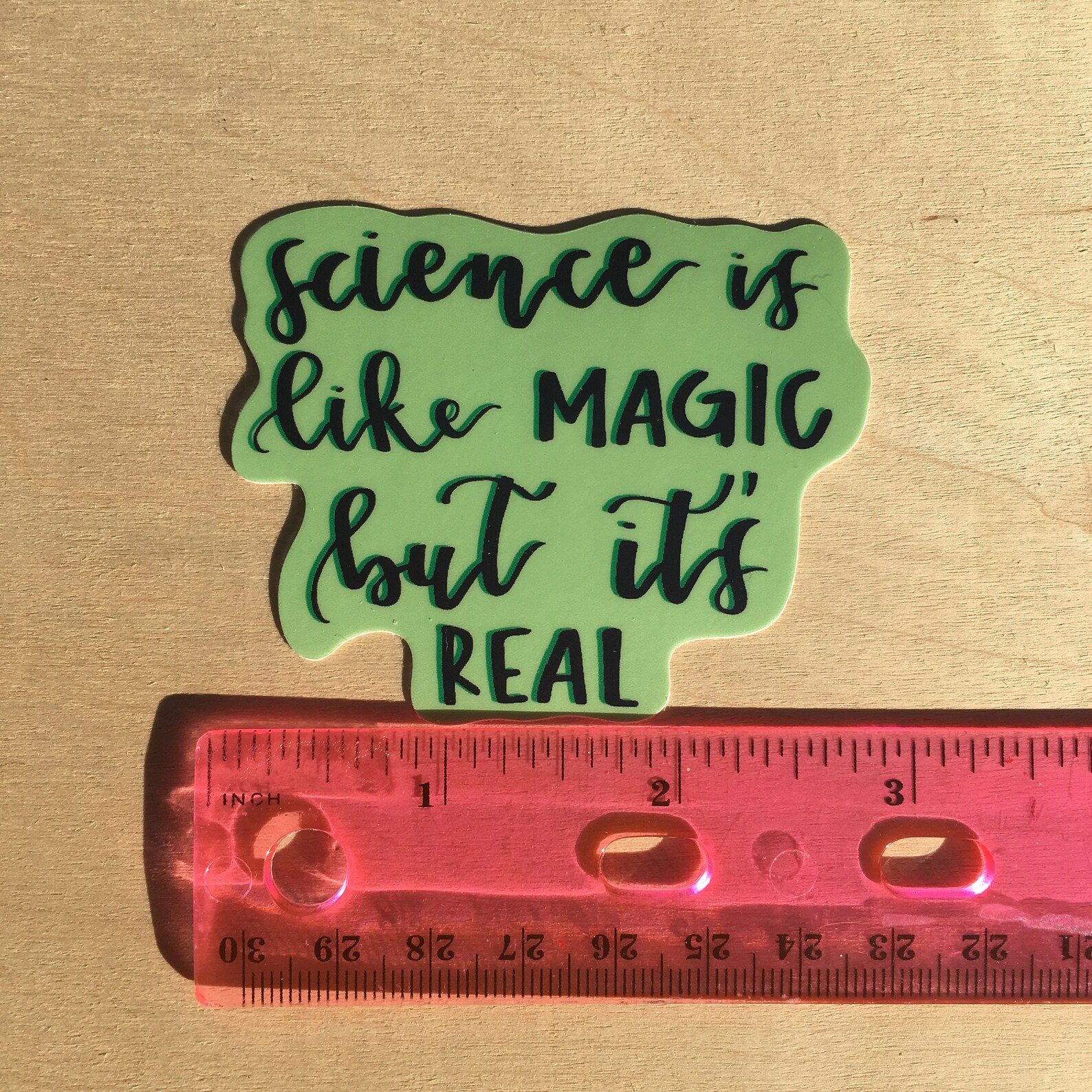 Science is Like Magic Vinyl Sticker - Etsy
